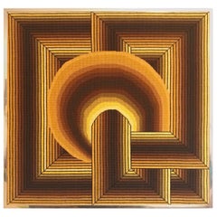 Howard Smith Large Textile Art Tapestry For Sale at 1stdibs