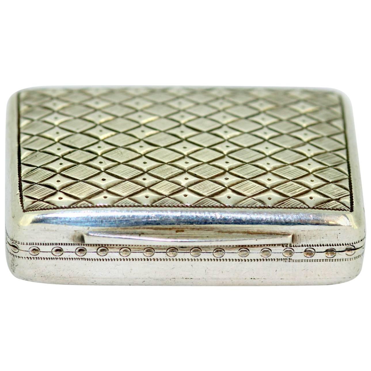 George III Glas Pitcher with Silver Stand by Thomas Phipps and Edward ...