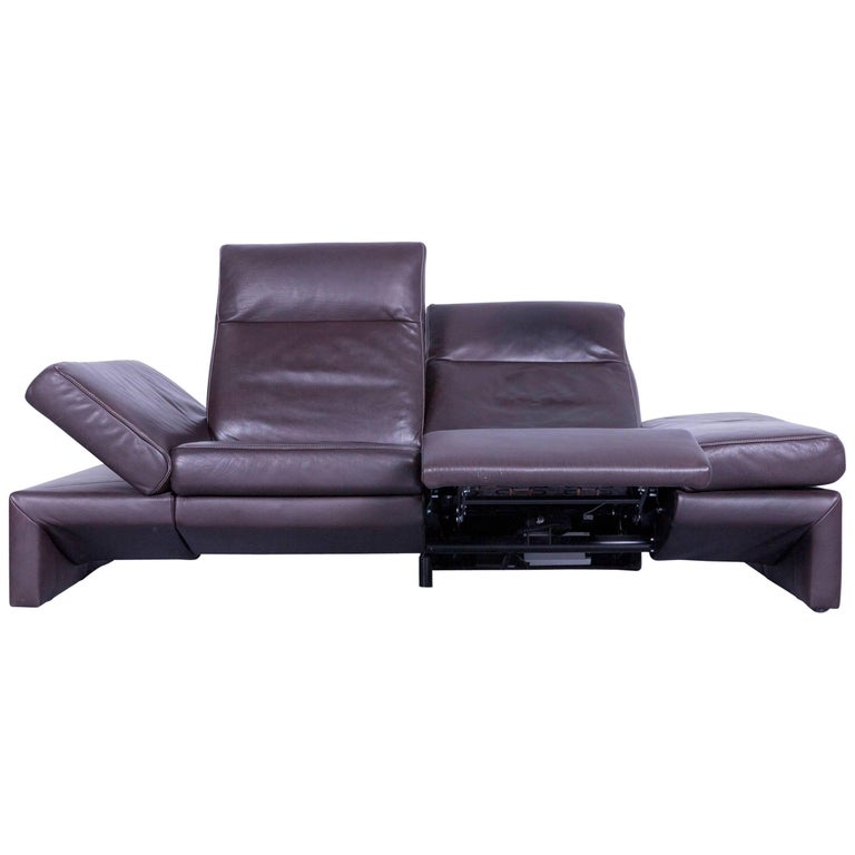 Original Mondo Designer Sofa Brown Three-Seat Couch Modern Recliner ...