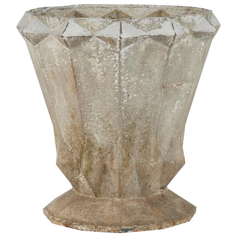 Concrete Urn Planter at 1stdibs