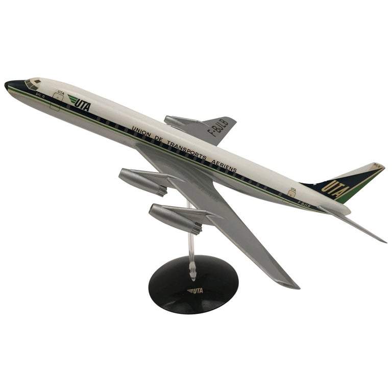 Collector Model Plane French Airline UTA Union de Transport Aeriens at ...