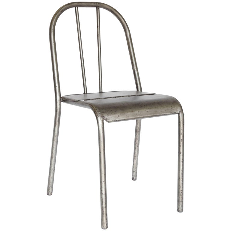 Vintage Metal Chair at 1stDibs