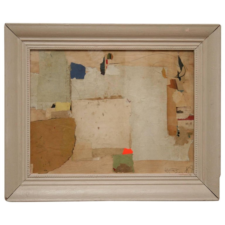 Abstract Collage by Huw Griffith at 1stDibs