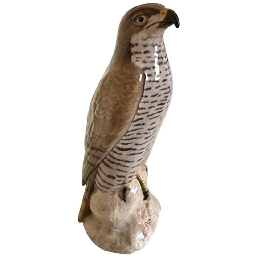 B&G Large Falcon, Figurine in Ceramic, Number 1892, Designed by Niels ...