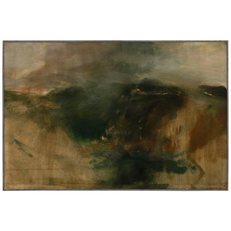 Abstract Landscape on Paper by Dave Yust, 1963 at 1stDibs