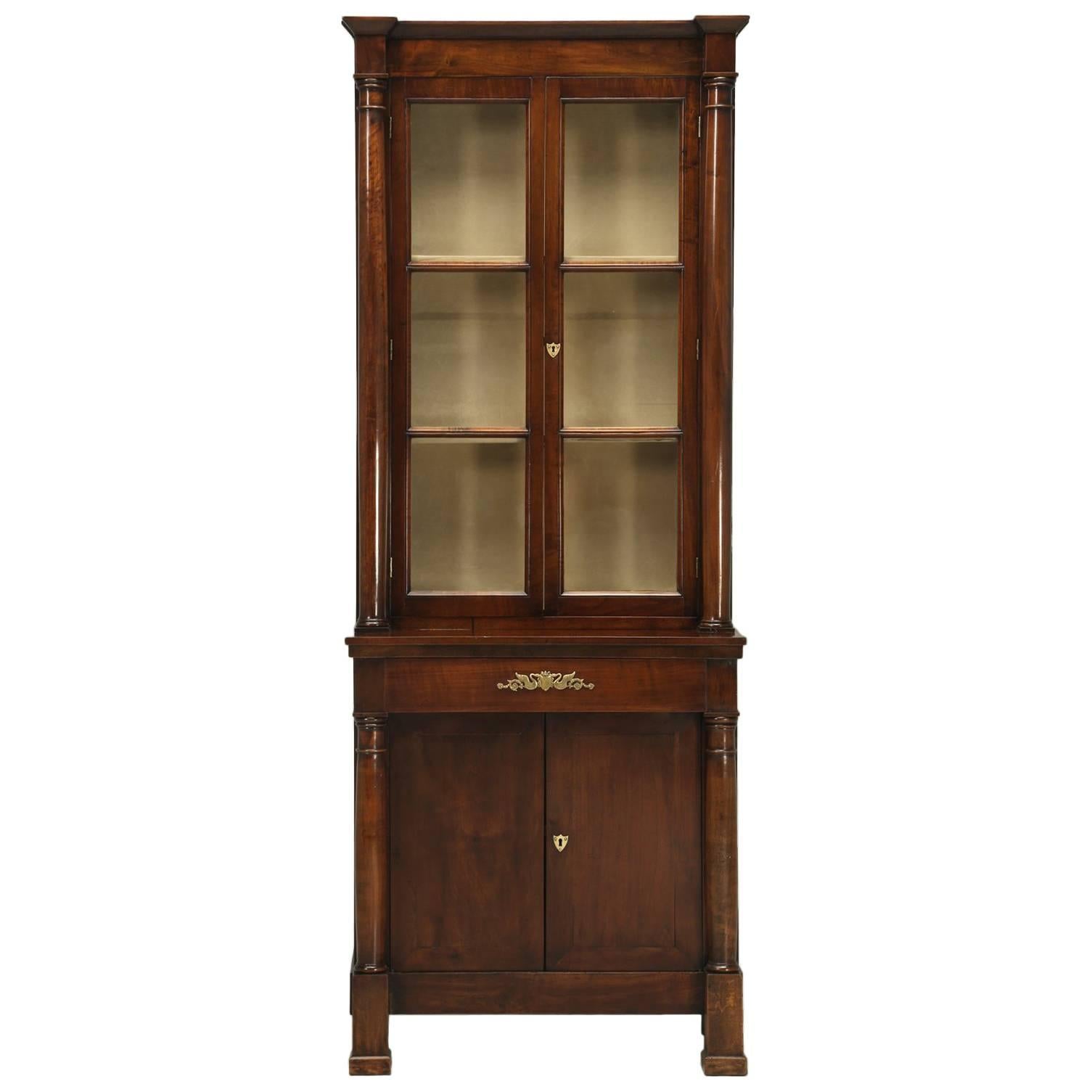 Empire Petite Bookcase, circa Early 1800s at 1stDibs | empire bookcase