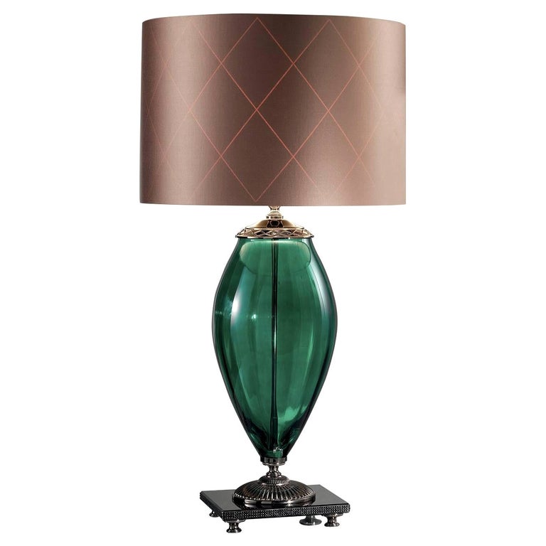 Surya Green Table Lamp For Sale at 1stDibs