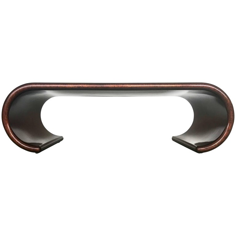 Modern Contemporary Scroll Coffee Table at 1stDibs