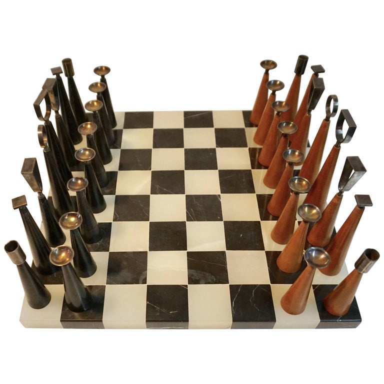 Minimalist Chess Set For Sale at 1stDibs