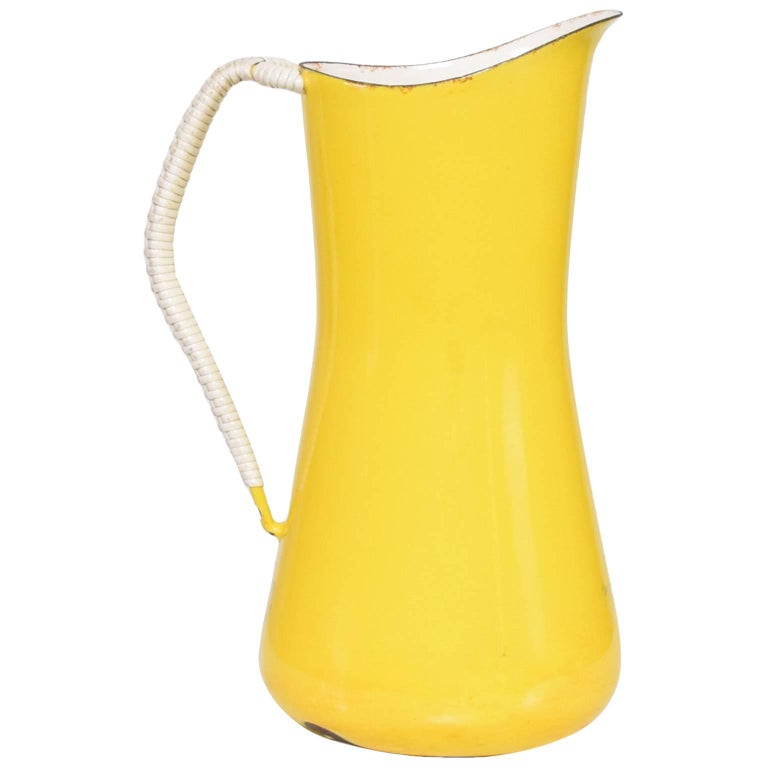 Dansk Large Yellow Pitcher Danish Mid-Century Modern For Sale at ...