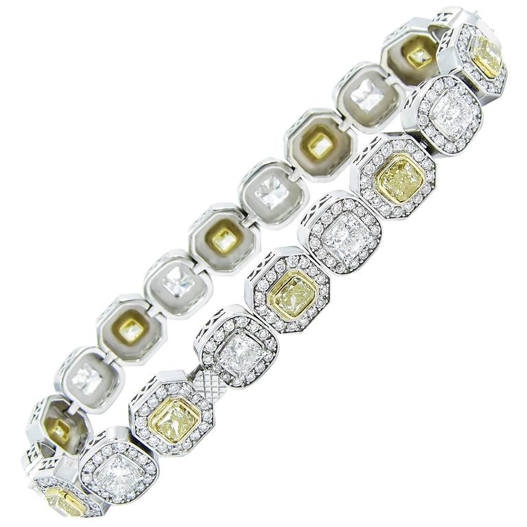 Cartier Diamond Gold Wrap Tennis Bracelet For Sale At 1stdibs
