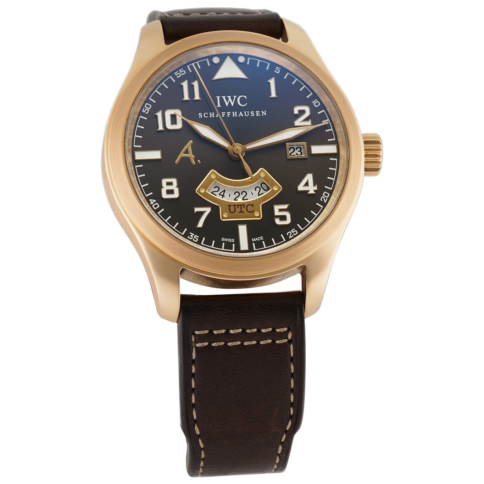 IWC Pilot Chronograph IW371709, Brown Dial, Certified and Warranty For ...