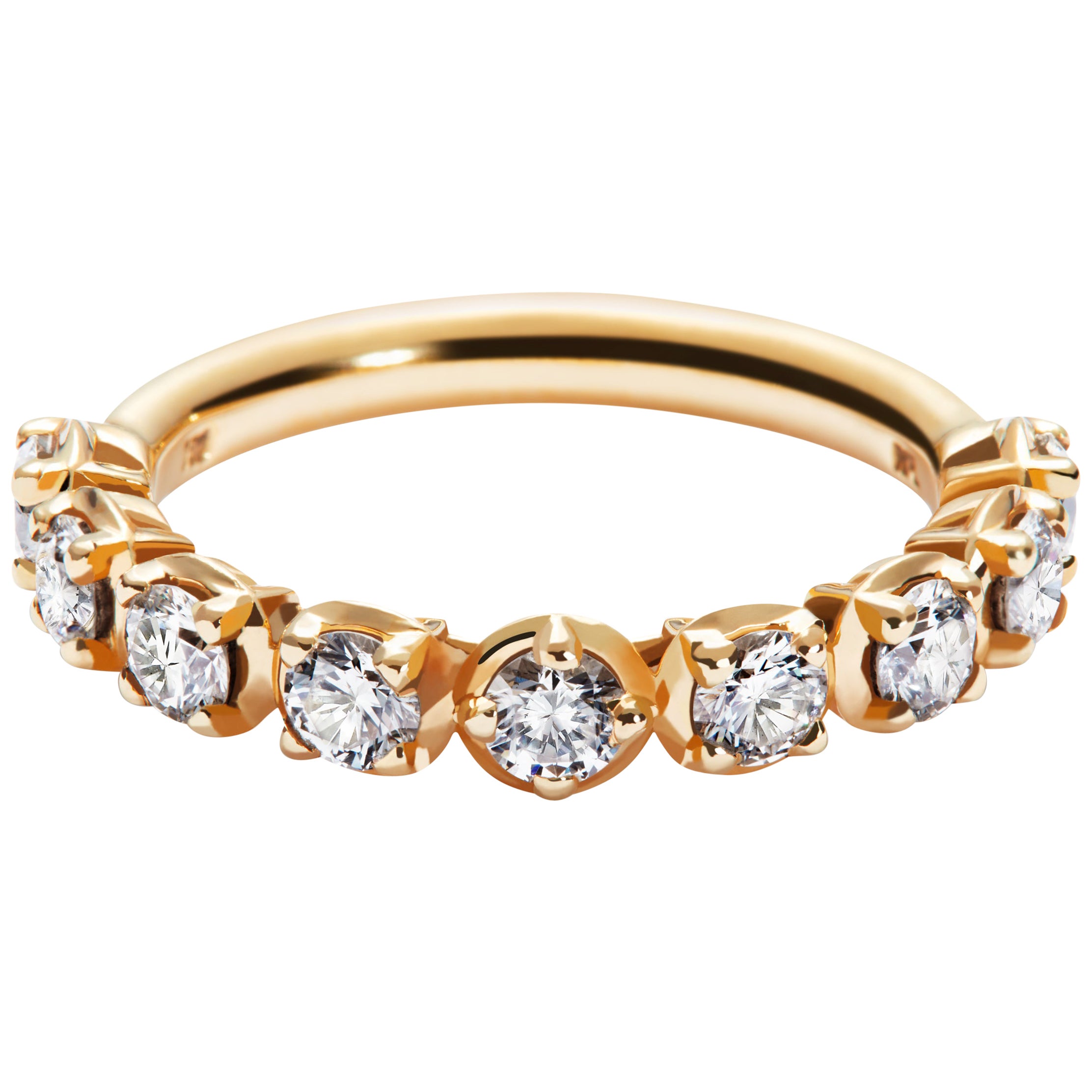 5ct Solitaire Traceable Diamond Ring In 18 Karat Yellow Gold By Rocks ...
