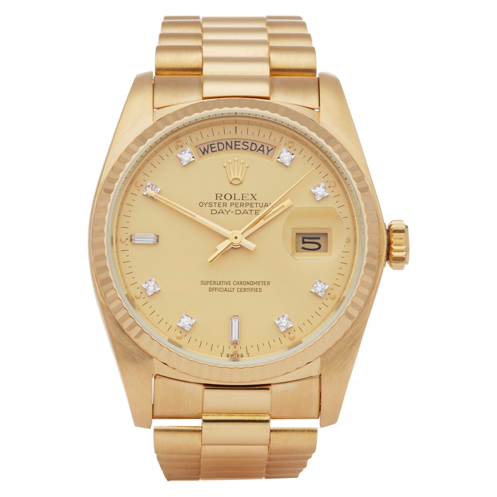 Rolex 18038 Day-Date Watch at 1stDibs