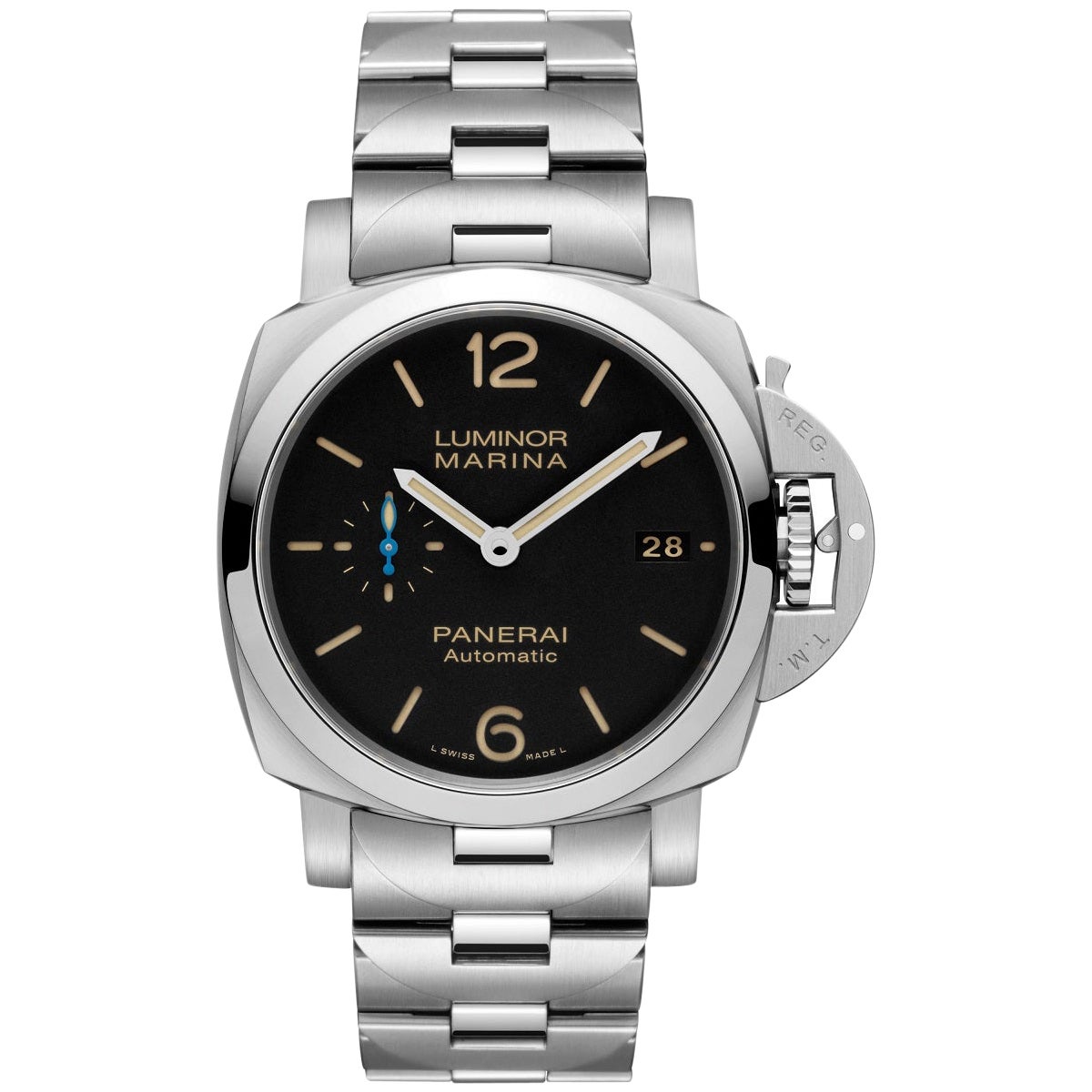 Panerai Luminor 1950 8 Day 18k Rose Gold Men's Chronograph Men's Watch ...