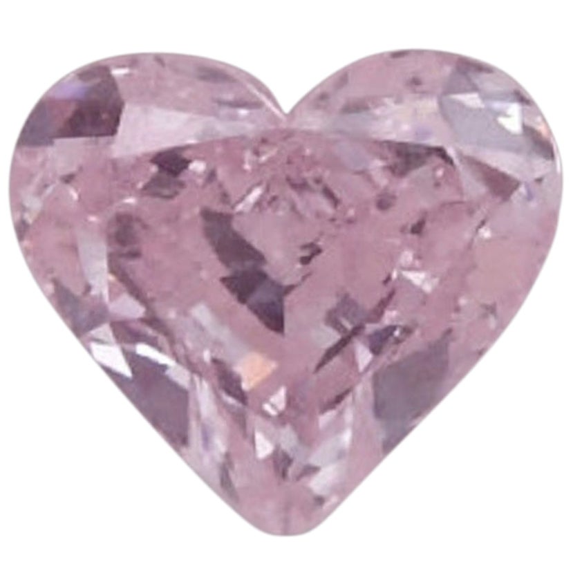 GIA Certified 1 Carat Fancy Light Purplish Pink Diamond Ring For Sale ...