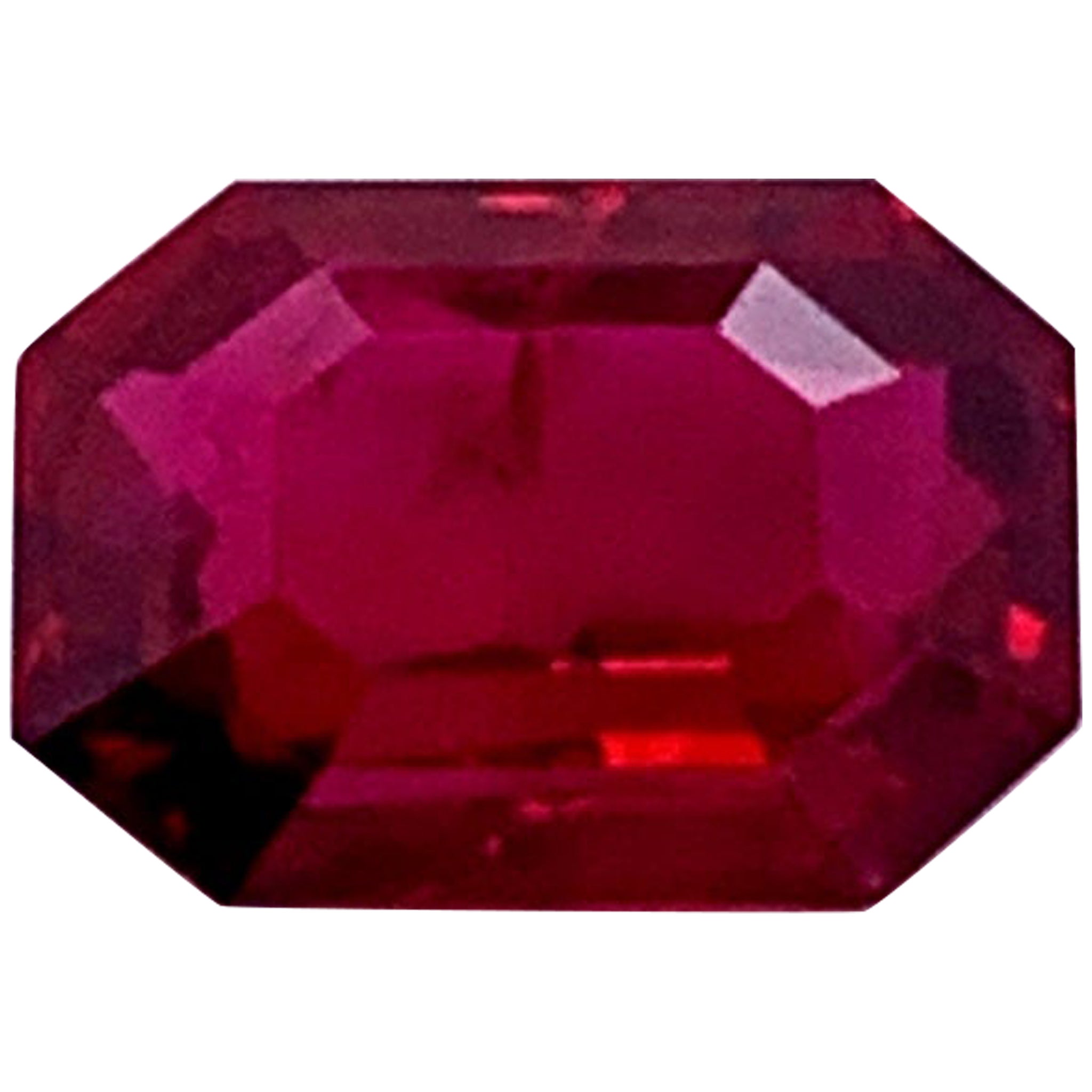 Natural Pigeon Blood Burma 1.84 Carat Ruby Ring For Sale at 1stDibs