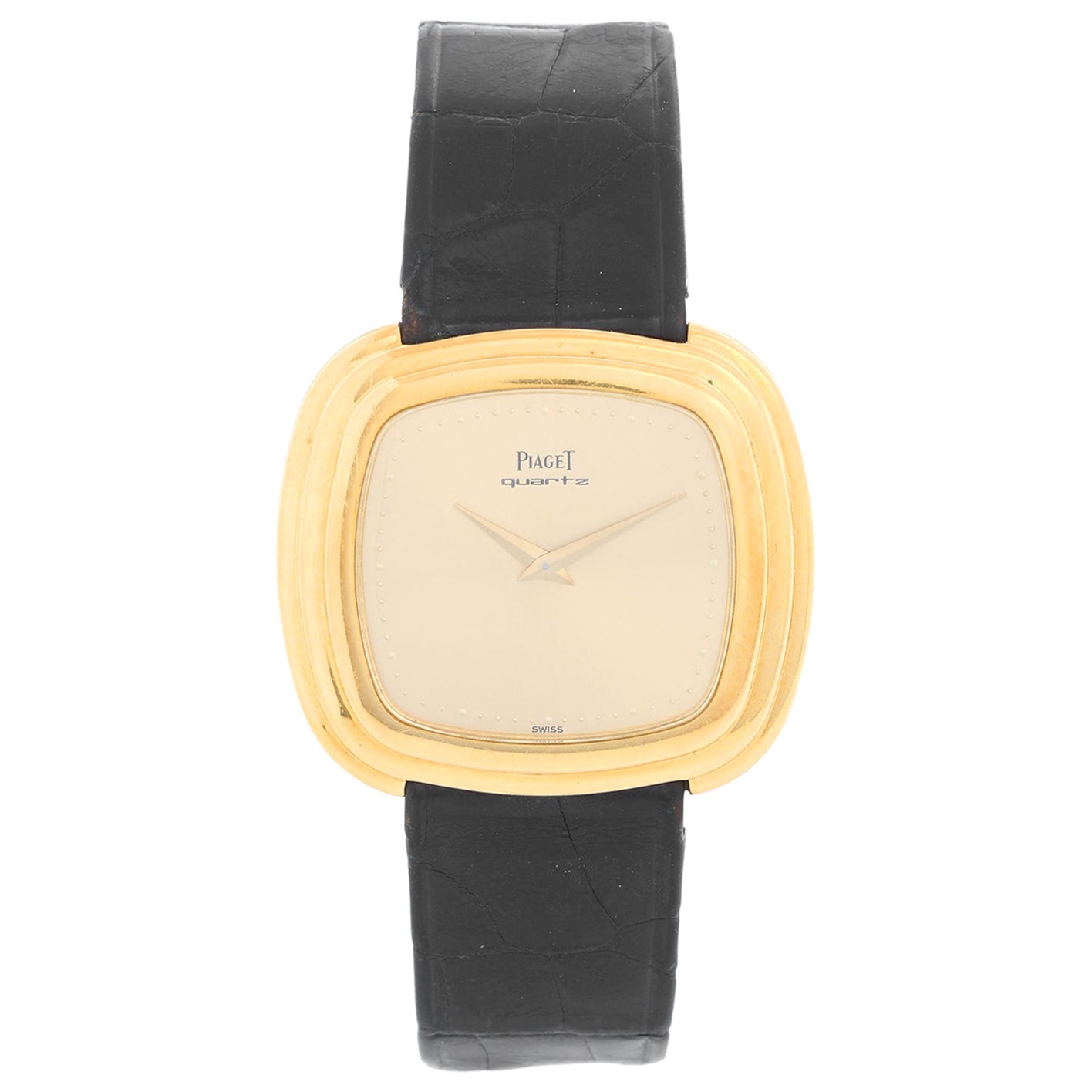 Piaget 18 Karat Yellow Gold Heart Shaped Watch For Sale at 1stDibs