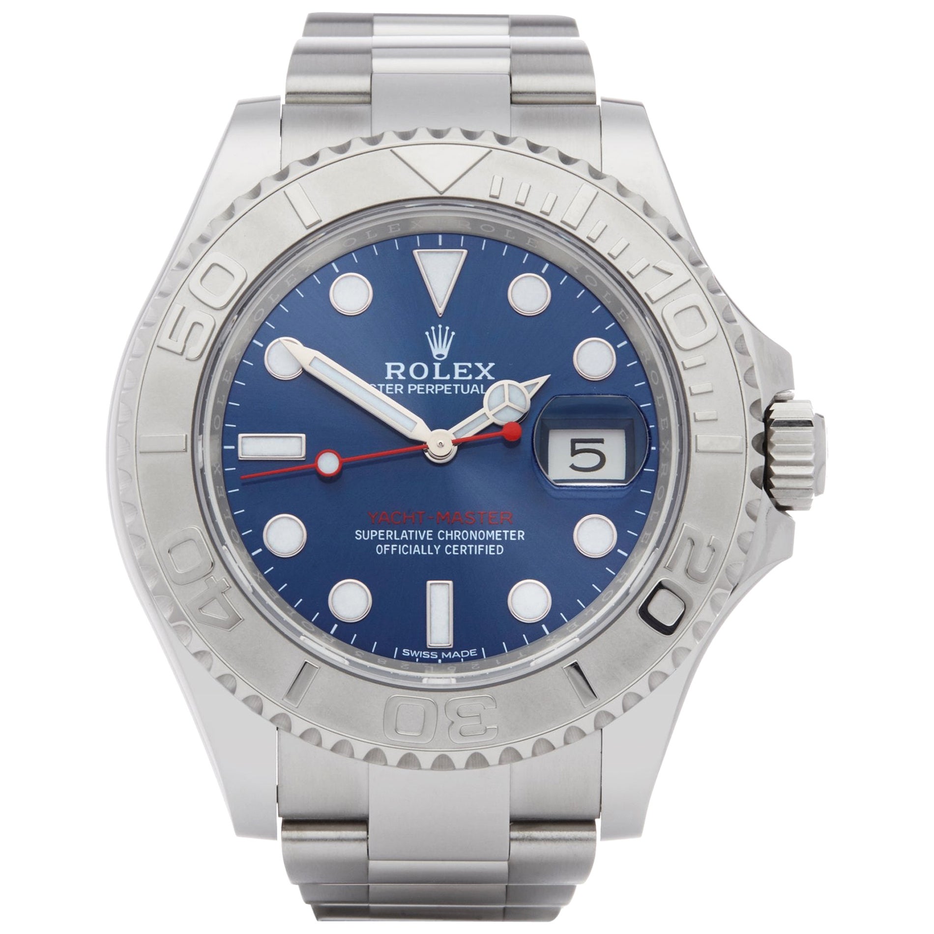 Rolex Yacht-Master Stainless Steel 116622 Wrist Watch at 1stDibs