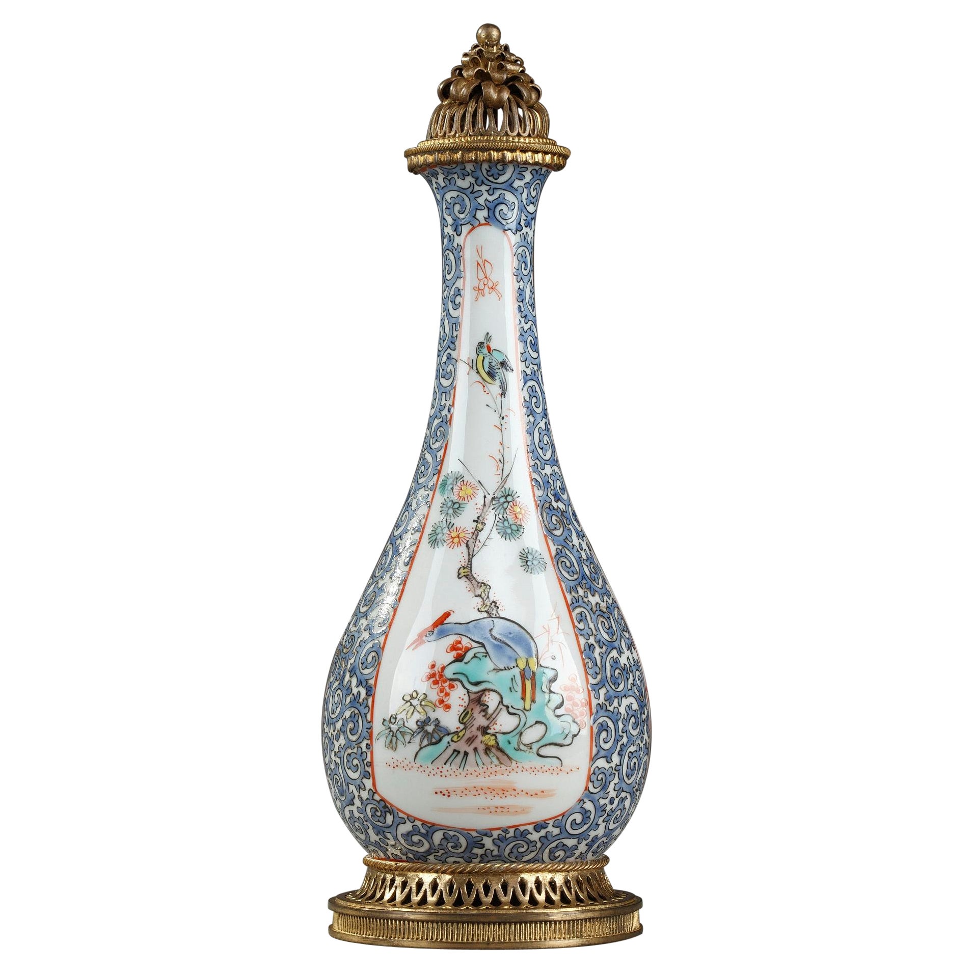 Small Hand Carved Mughal Ruby Snuff / Vermilion Bottle 'Kalash' For ...