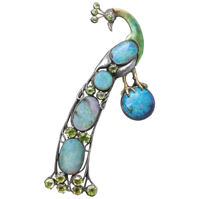 CHARLES ROBERT ASHBEE A Highly Important Guild of Handicraft Peacock ...