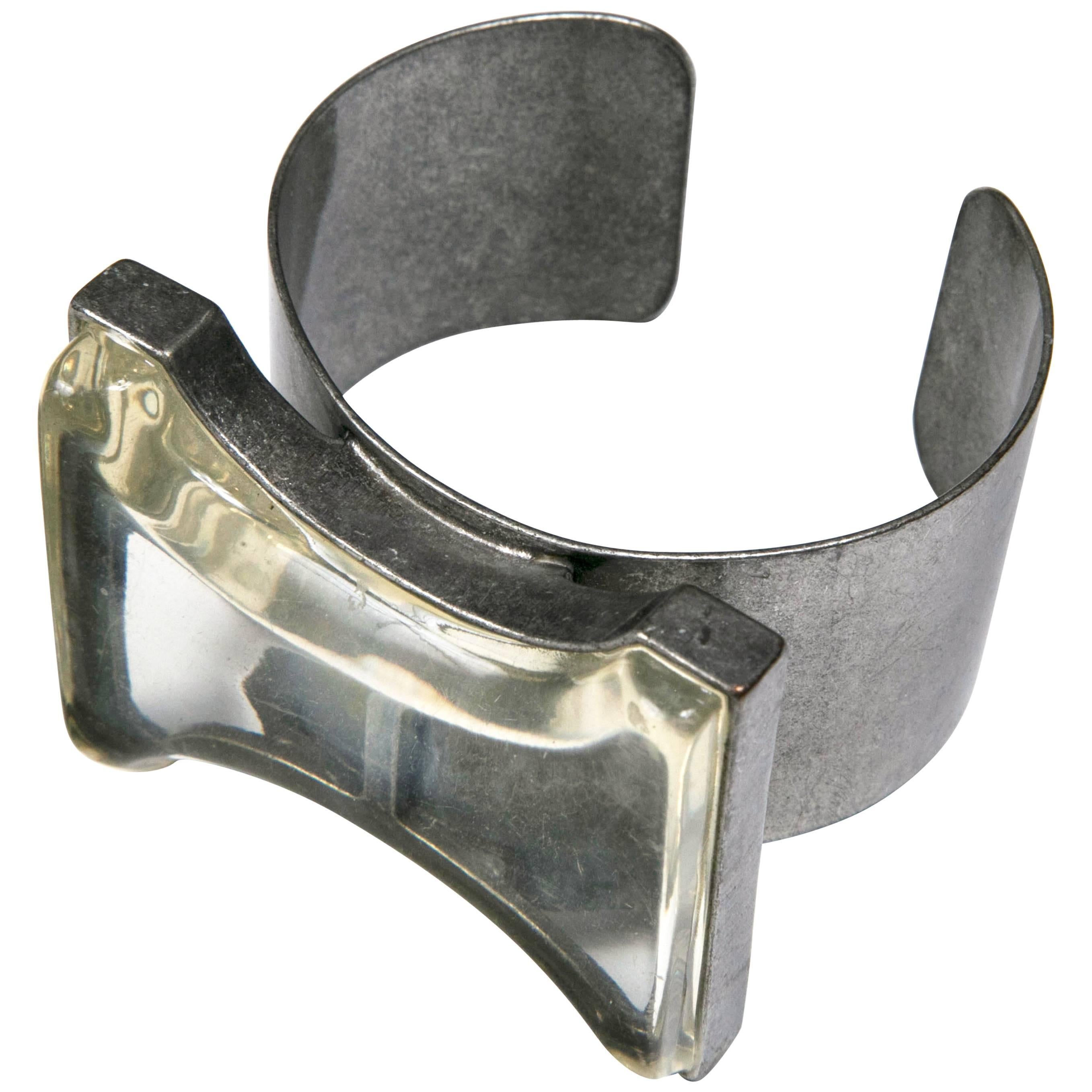 1970s San Francisco Artisan Industrial Cuff Bracelet at 1stDibs
