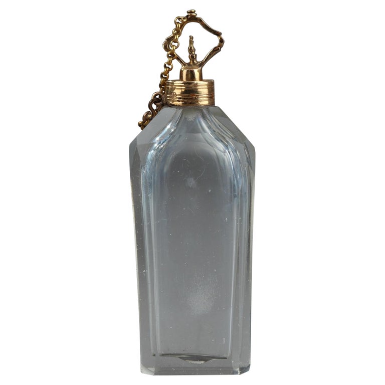 Gold and Crystal Flask, 18th Century For Sale at 1stDibs