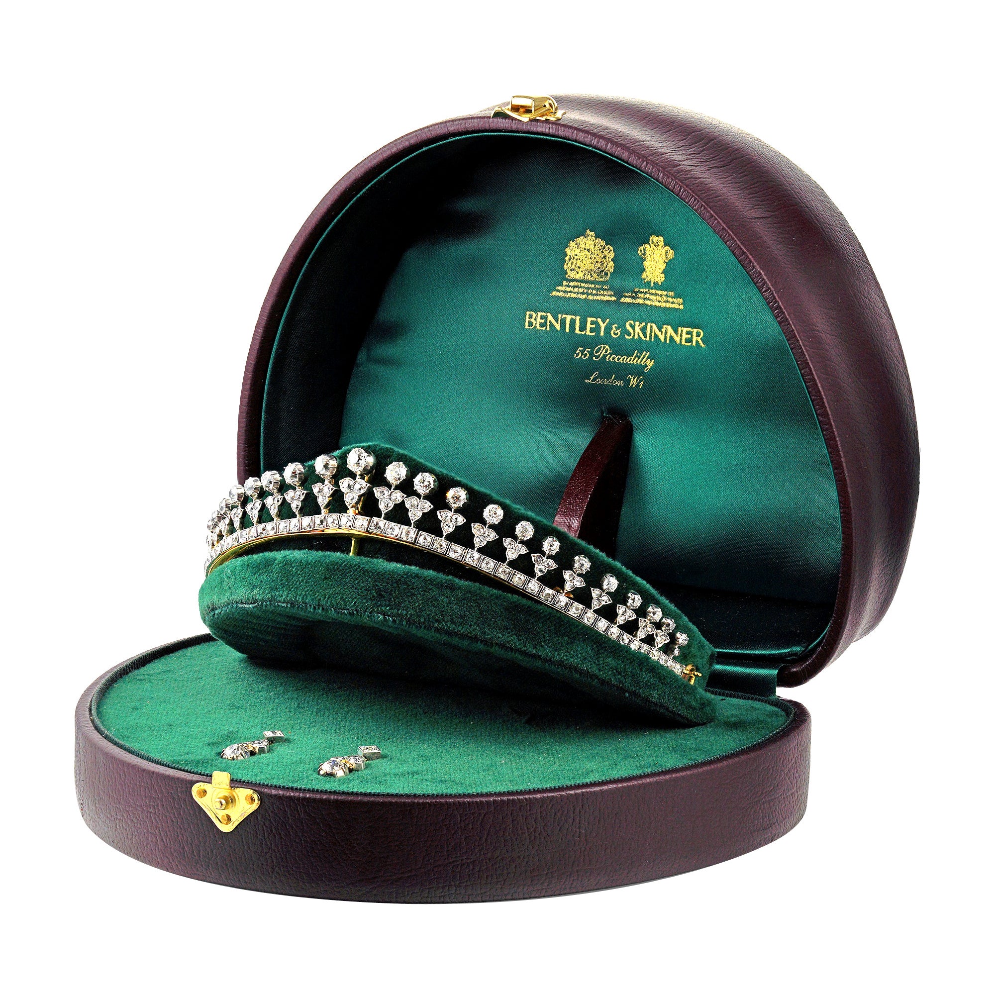 Victorian Silver Wedding Tiara at 1stDibs