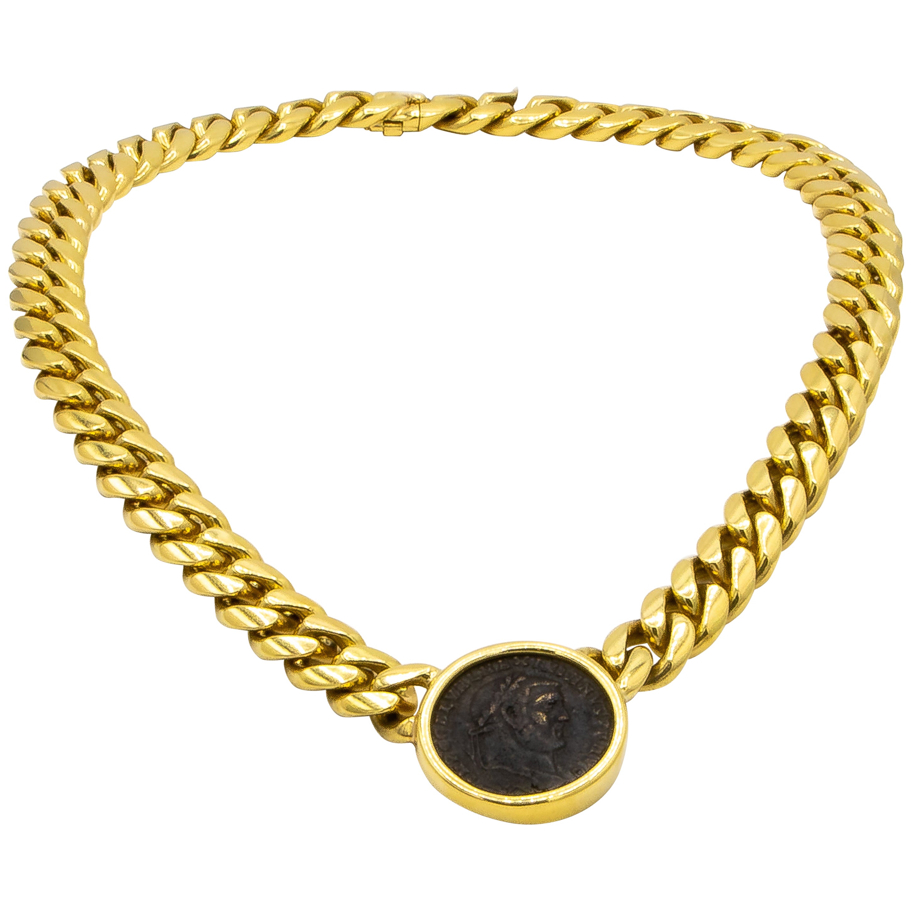 Bulgari Yellow Gold Ancient Roman Coin Necklace At 1stDibs bulgari-yellow-gold-ancient-roman-coin-necklace-at-1stdibs