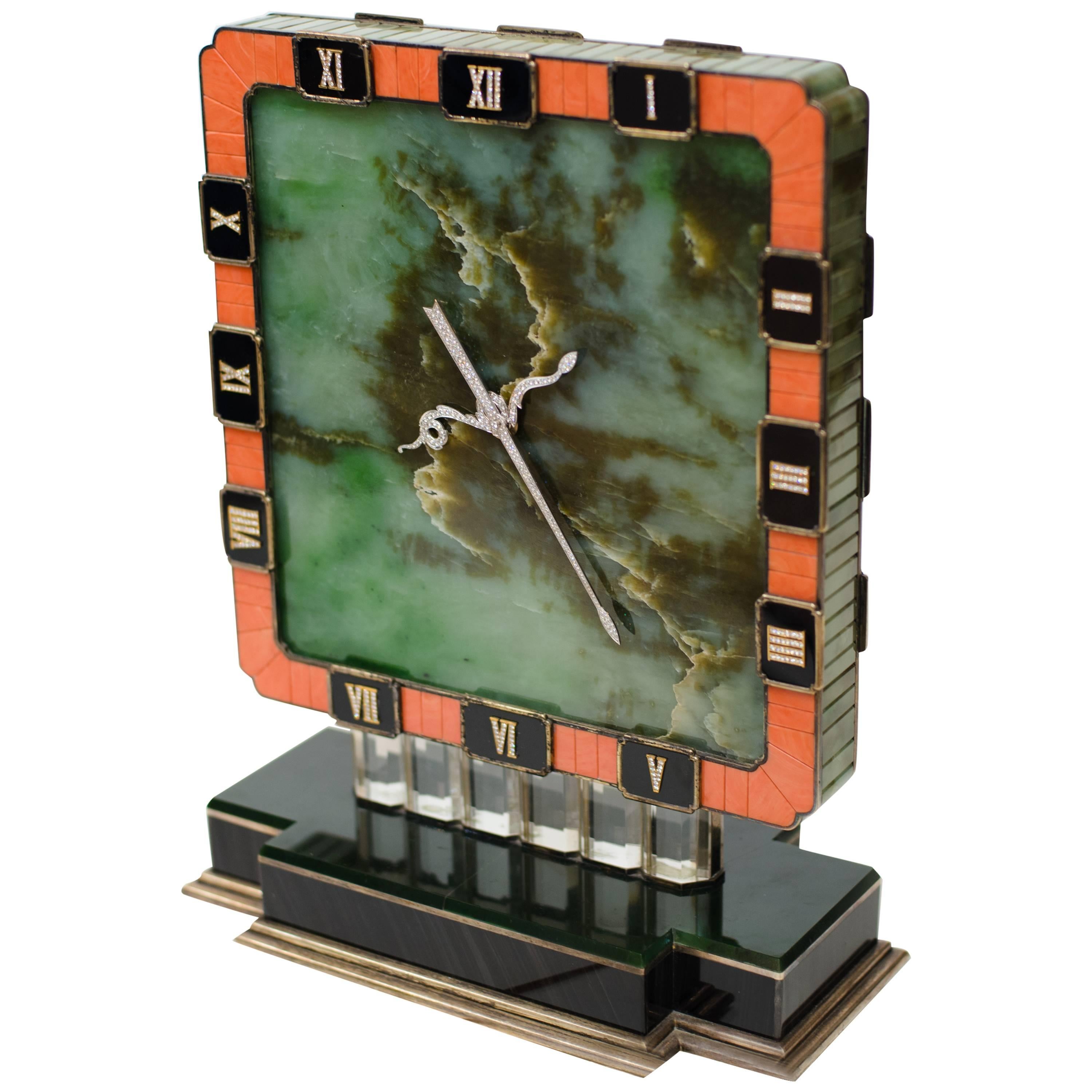 Cartier Colisee Quartz Alarm Clock at 1stDibs | cartier alarm clock ...