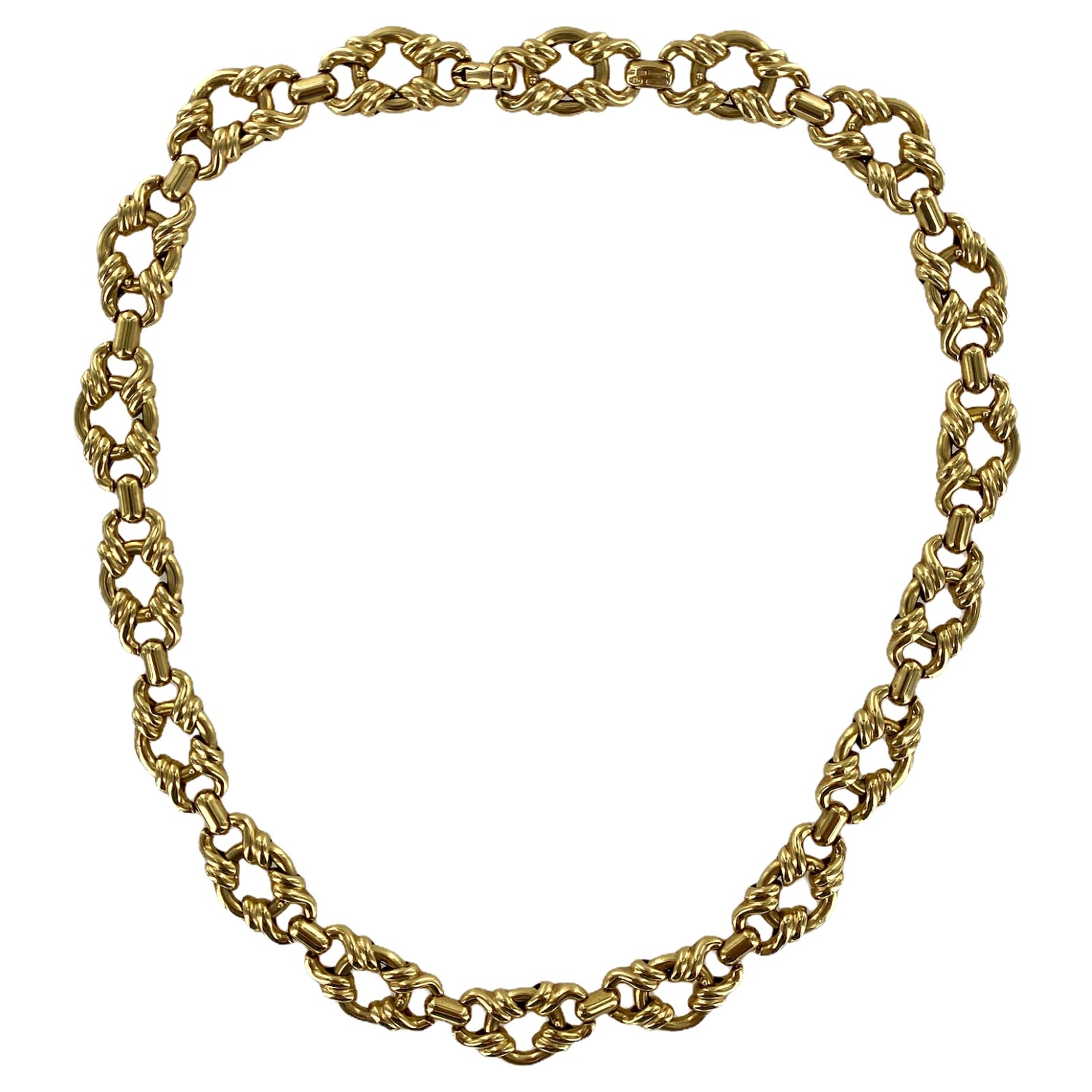 Woven Chimento Necklace at 1stDibs
