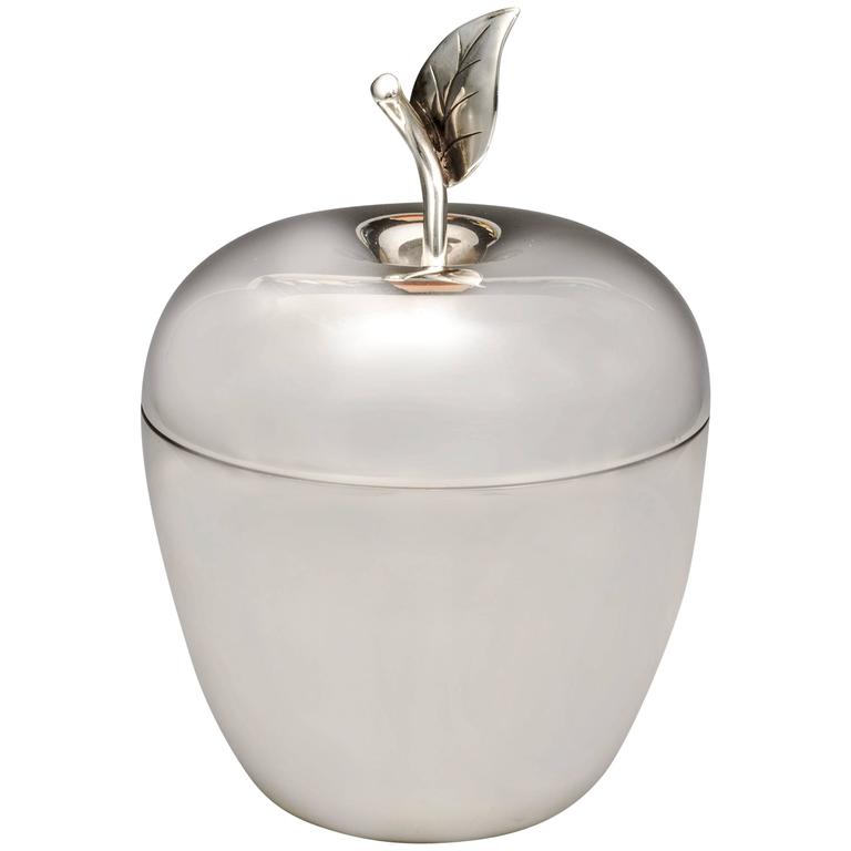 Tiffany and Co. Sterling Silver Apple Box at 1stdibs