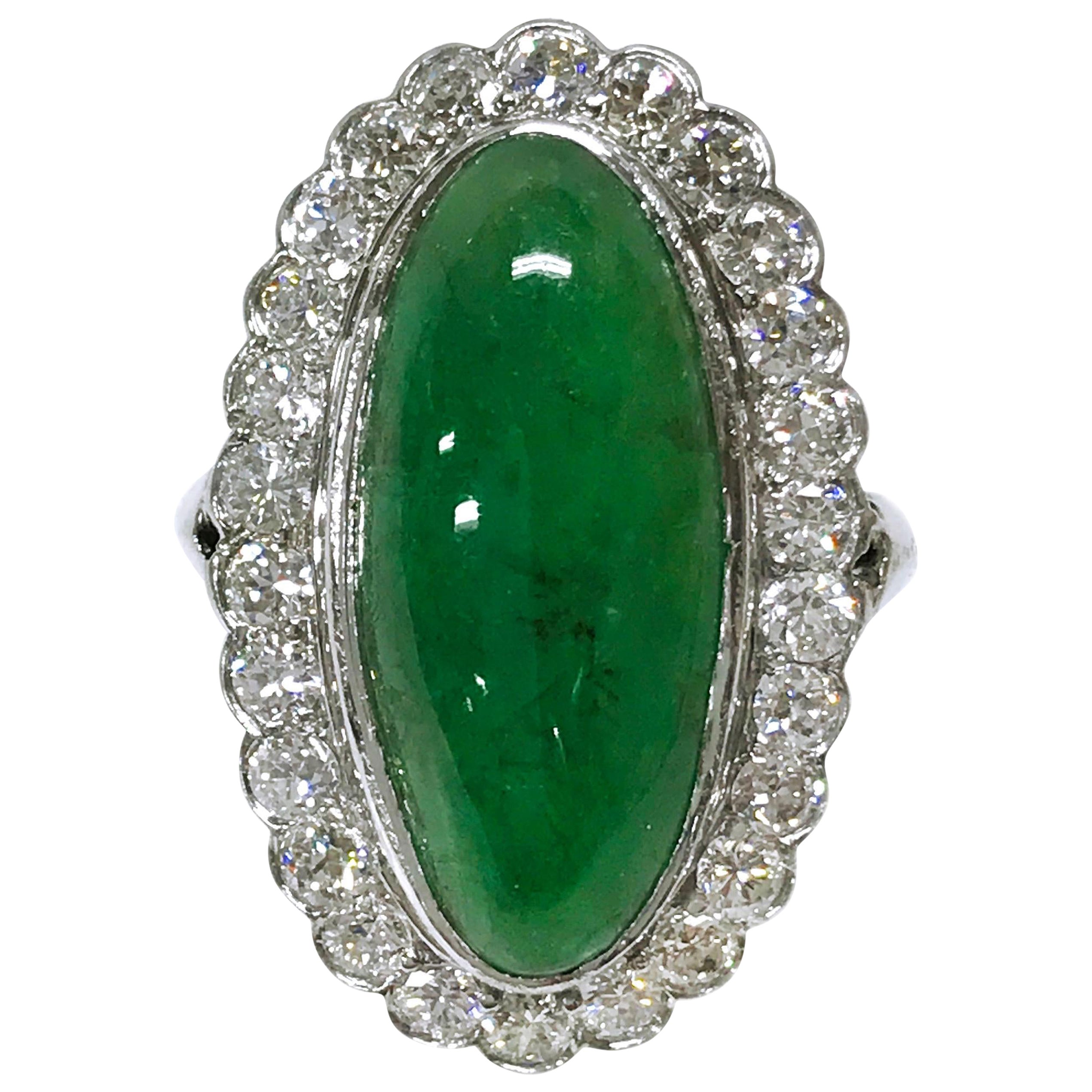 Ladies Navette Shaped Turquoise Diamond Gold Ring For Sale at 1stDibs