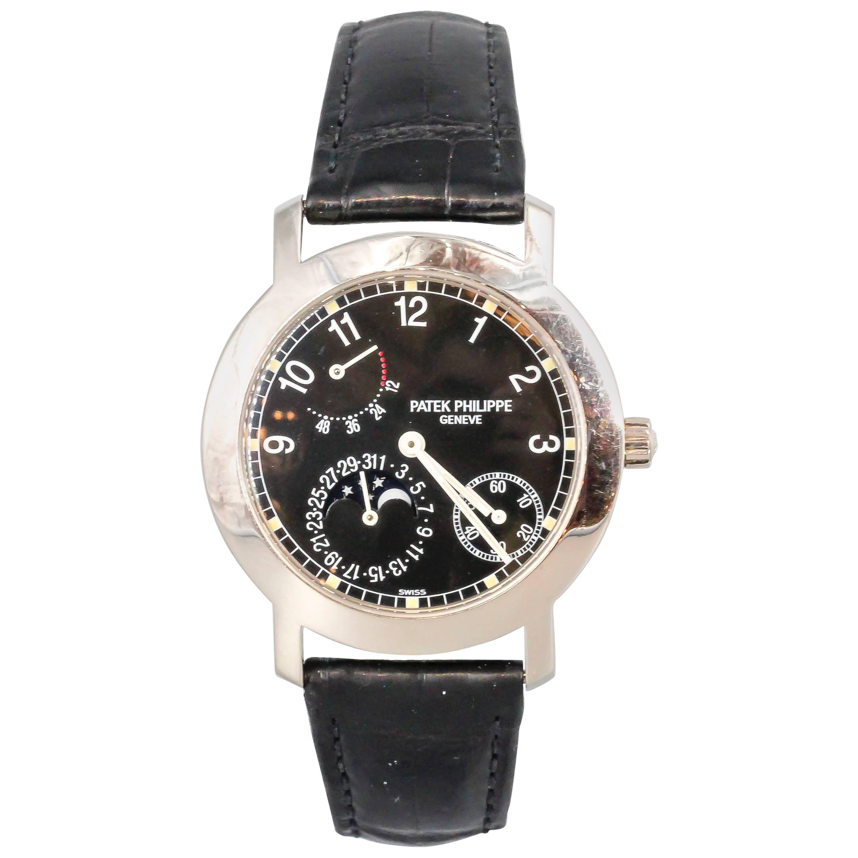 Patek Philippe White Gold Diamond-Set Automatic Wristwatch Ref 3588/7 ...