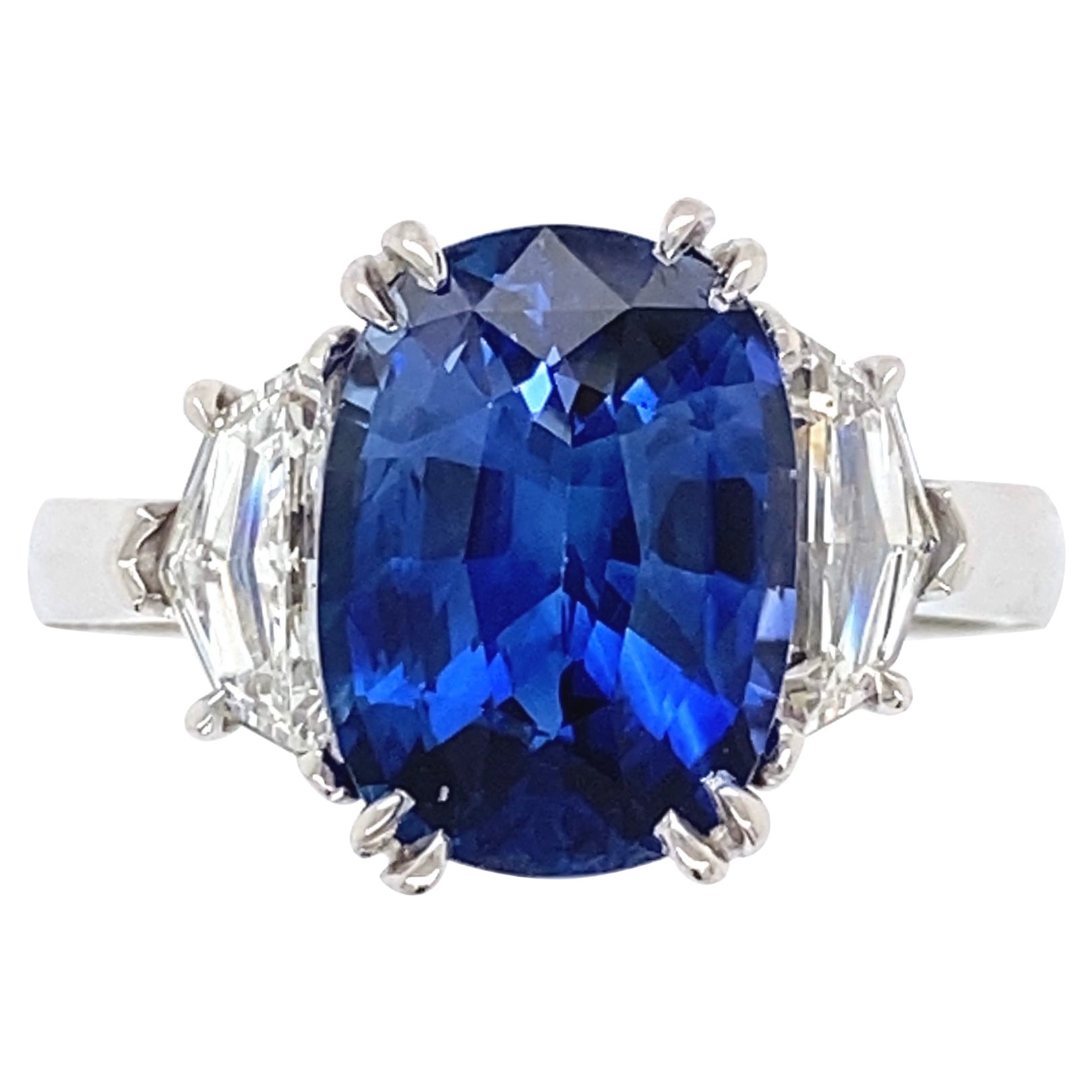 Stunning Jadeite Jade Ruby Diamond Platinum Ring at 1stDibs