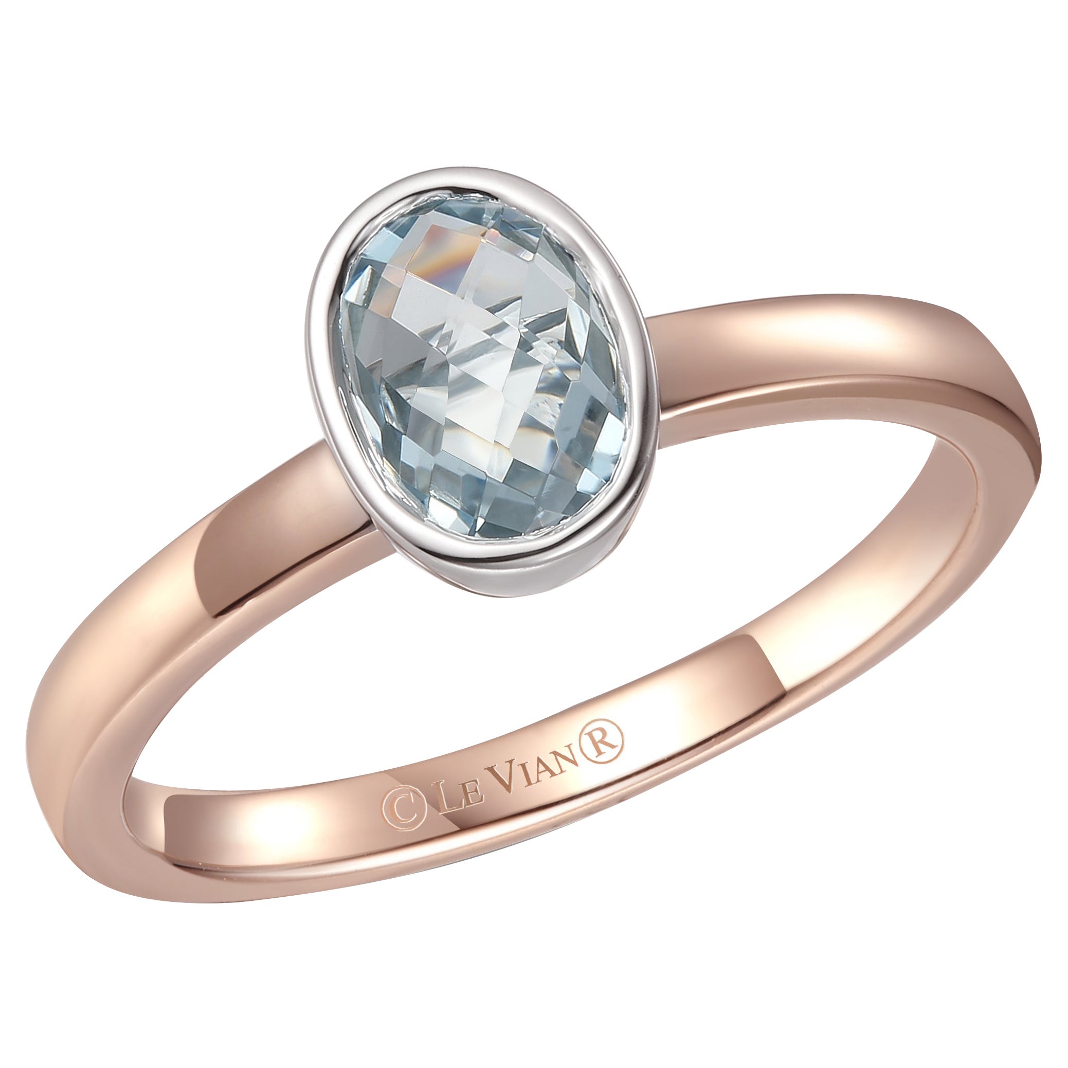 LeVian 14K Two Tone Gold Pear Shape Pink Sapphire Gemstone Fancy ...