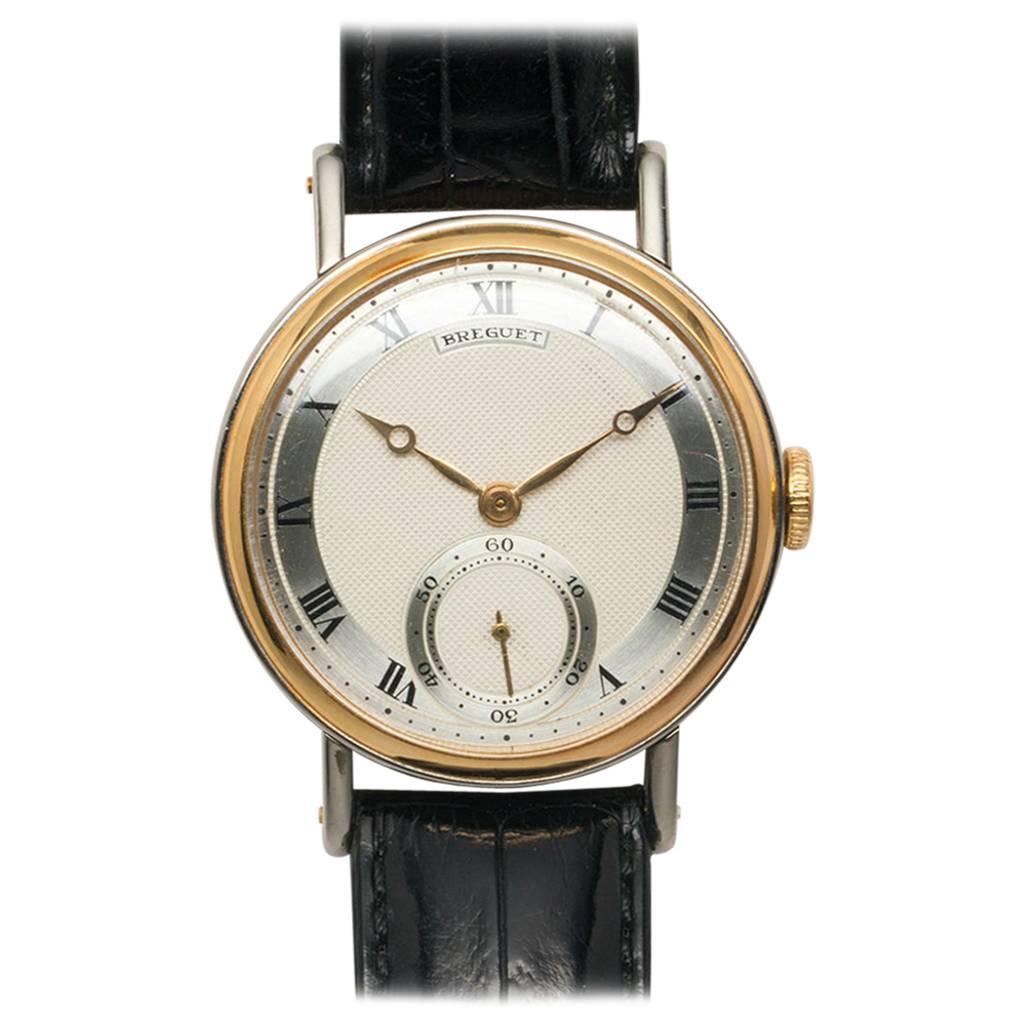 Breguet Two Color Gold Wristwatch at 1stDibs