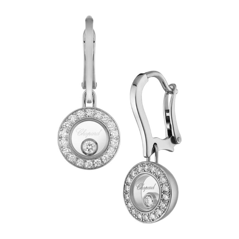 Chopard Happy Diamonds Icons Ladies Earring 83A017/1401 For Sale at 1stDibs