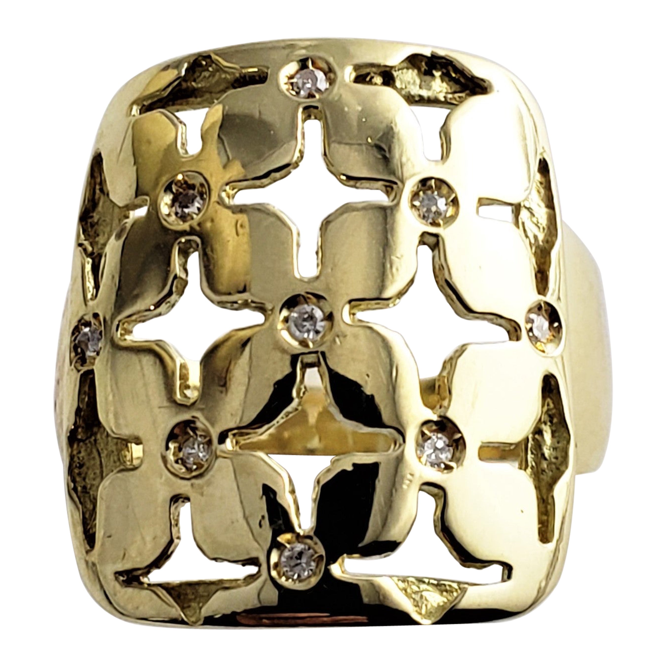 Ivanka Trump Empire Prasiolite and Diamond 18 Karat Yellow Gold Ring at ...