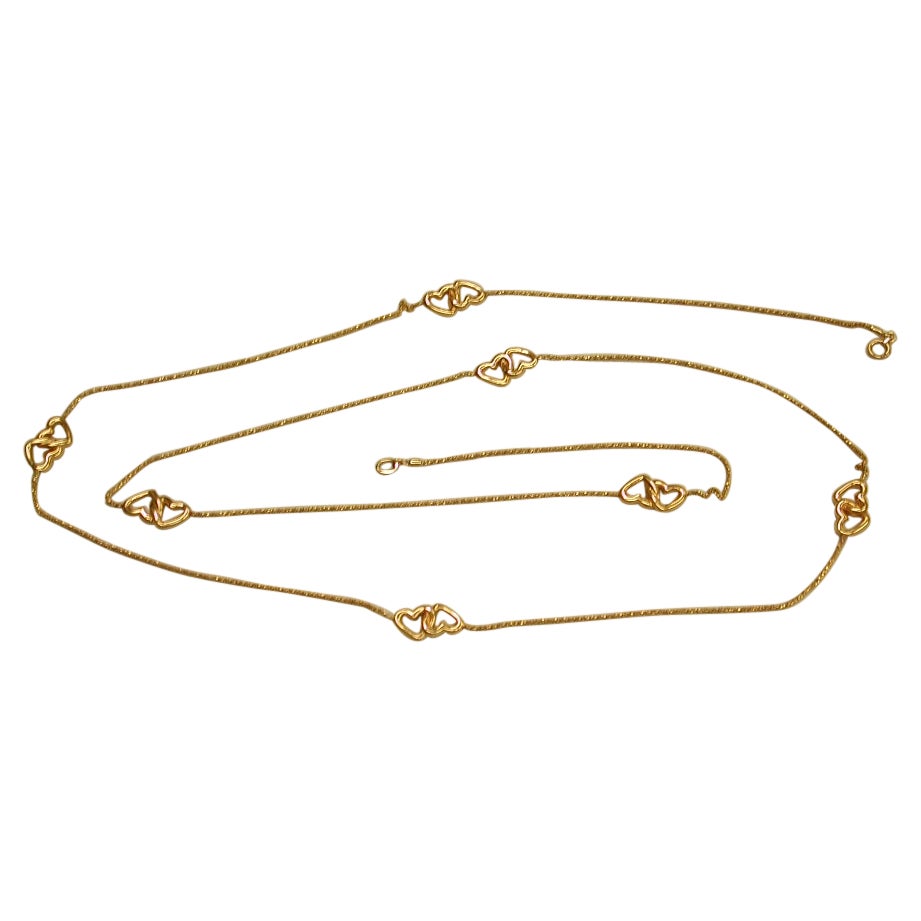 Textured Victorian Chain with Decorated Clasp at 1stDibs