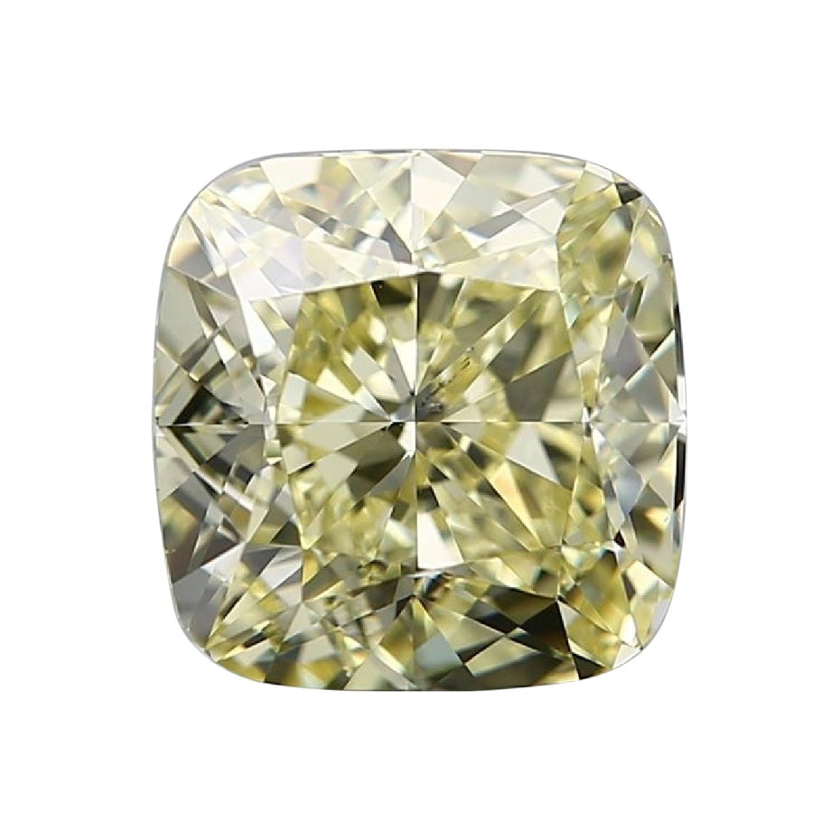 Diamant jaune radiant de 3,02 carats certifié par le GIA - En vente sur ...