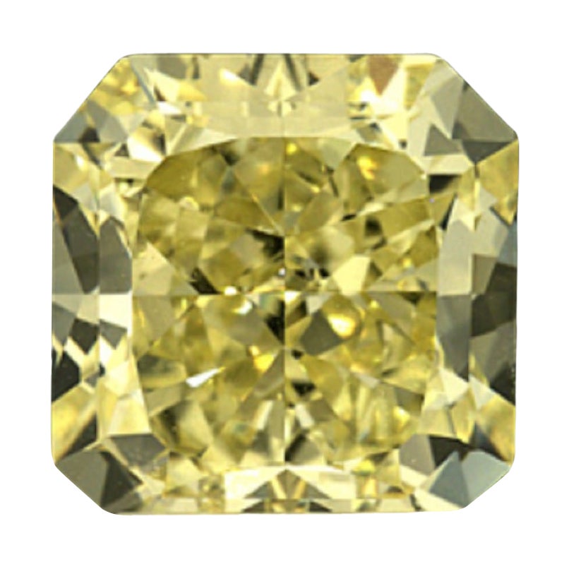 GIA Certified 3.06 Carat Radiant Yellow Diamond For Sale at 1stDibs