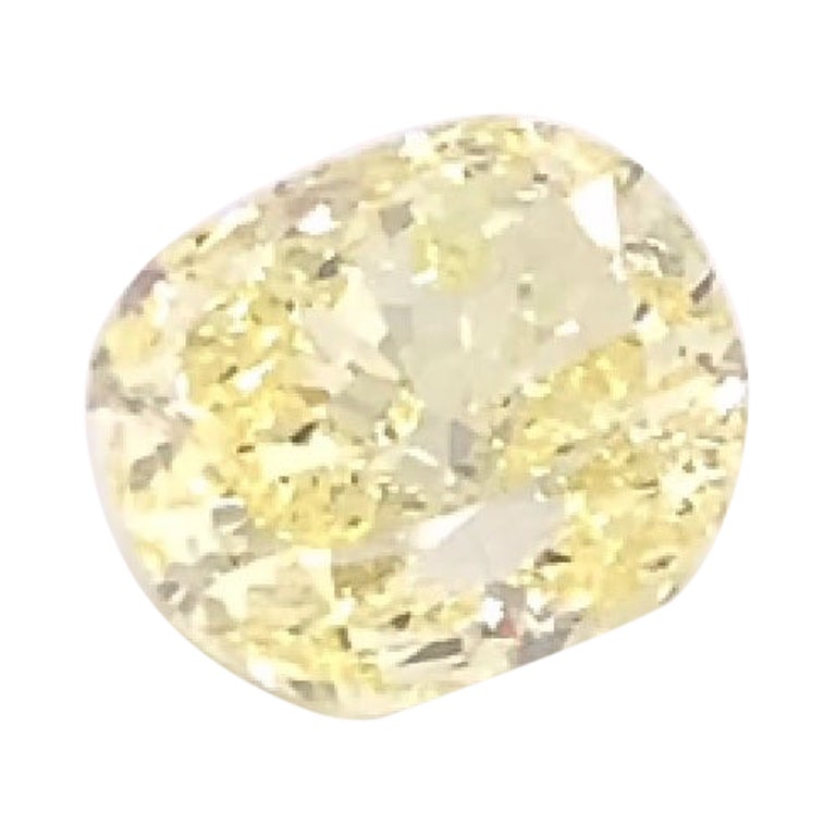 GIA Certified 8.01 Carat Fancy Dark Yellow Cushion Cut Diamond Ring For ...