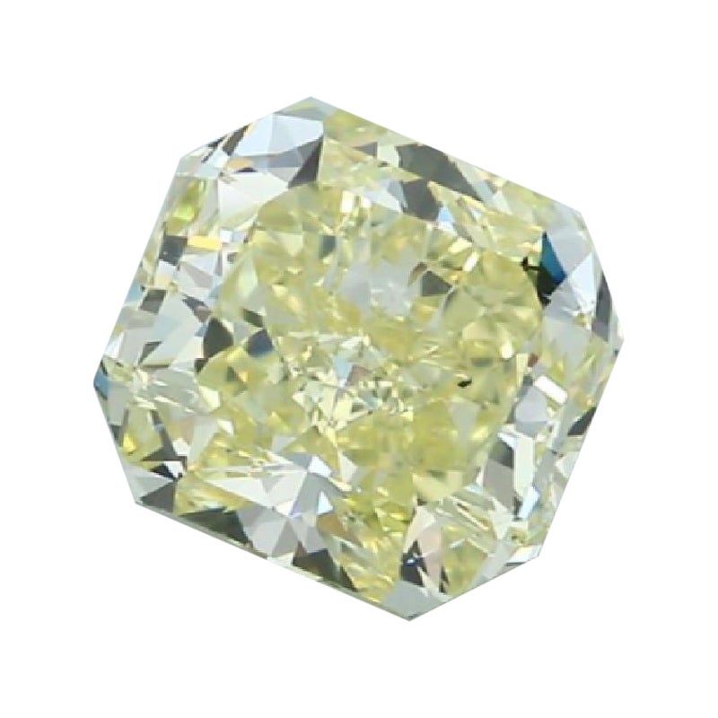 GIA Certified 3.2 Carat Radiant Yellow Diamond For Sale at 1stDibs ...