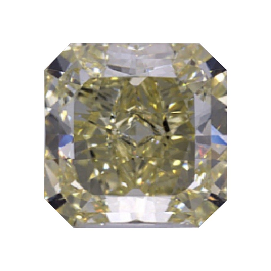GIA Certified, Spectacular 8.02ct Radiant, Fancy Yellow Diamond, IF ...