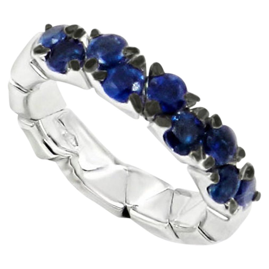 Pair of Diamond Gold Coil Rings at 1stDibs