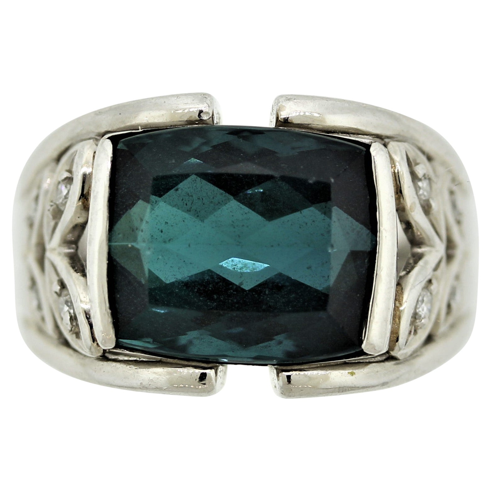 Severine Indicolite Blue Green Tourmaline Ring at 1stDibs | indicolite ...
