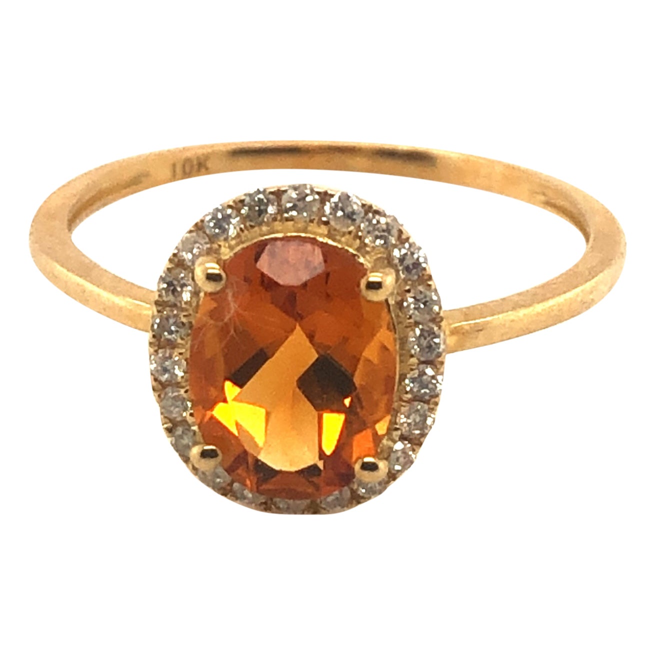 10K White Gold 1.02ct Diamond Ring at 1stDibs | 10k ndi ring price, 10k ...