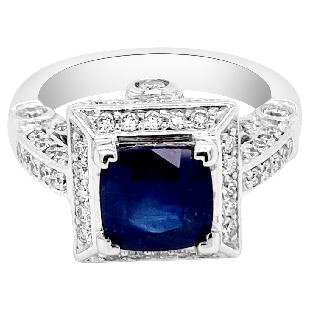 2.31ct Natural Yellow Ceylon Sapphire 14K Yellow Gold Ring For Sale at ...