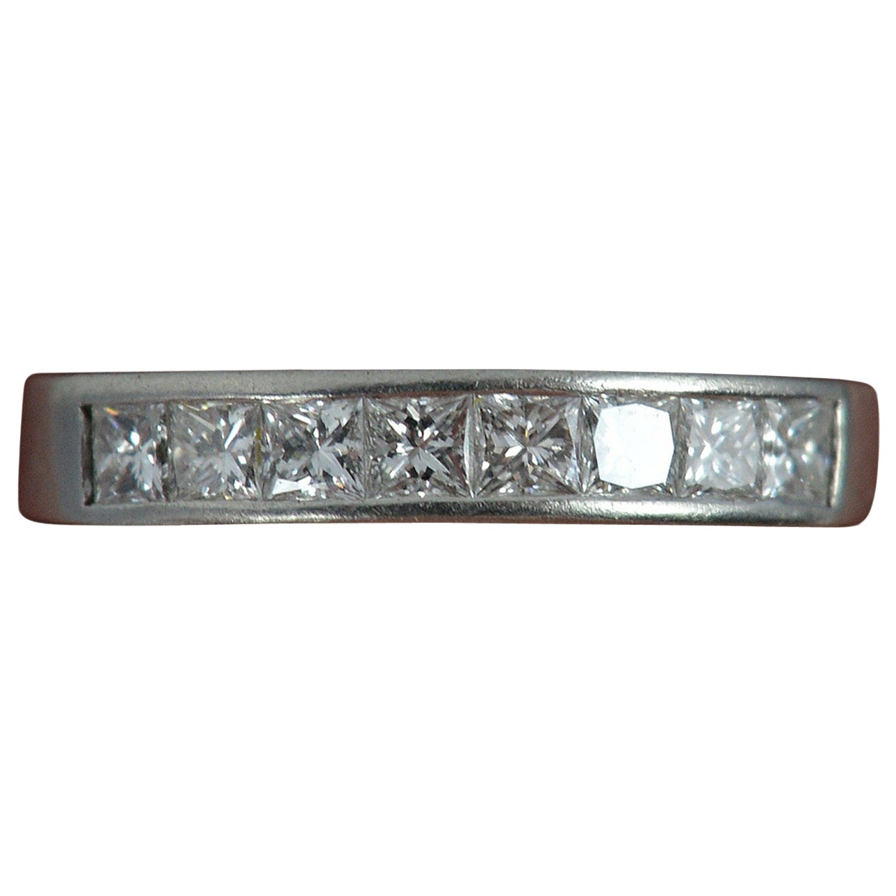 10.50ct Three Stackable Diamond Bands Platinum and 14 Karat at 1stDibs ...